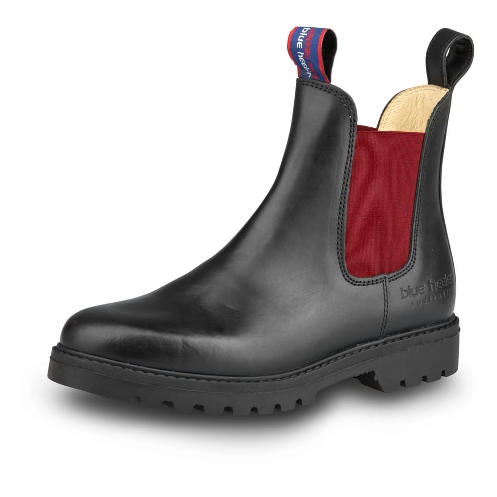 JACKAROO schwarz weinrot | Blue Heeler Boots